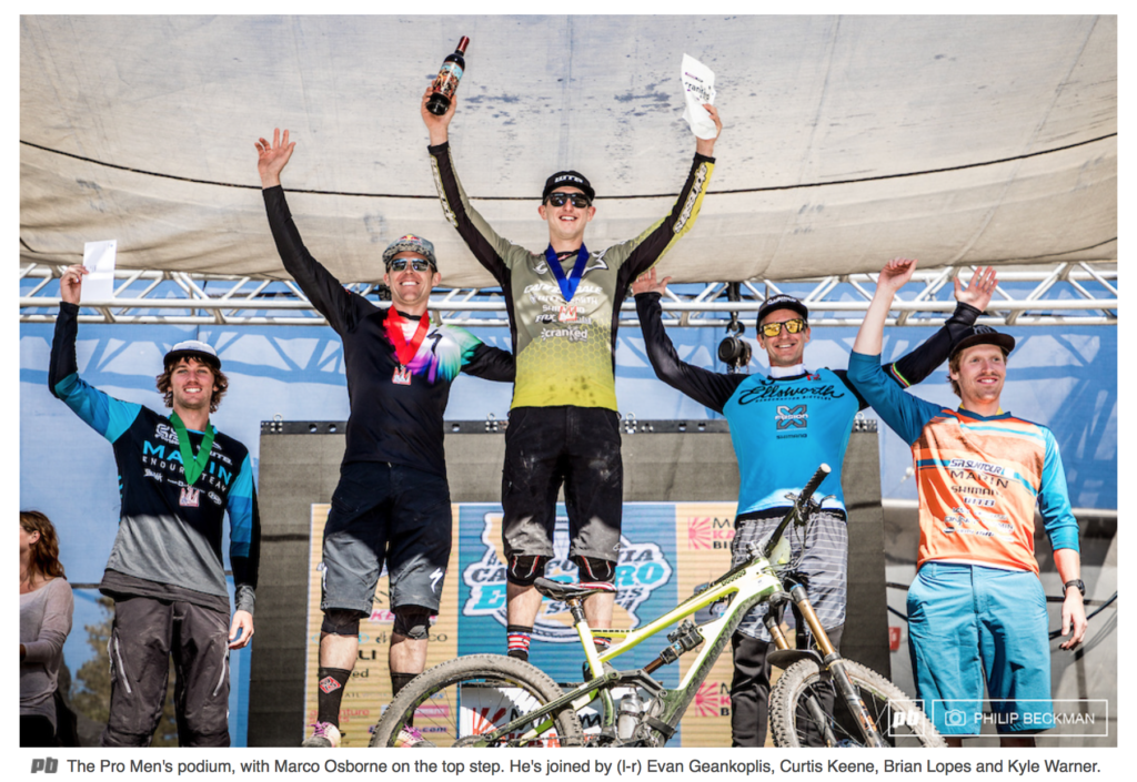 Brian Lopes » Lopes tripods into 3rd place!